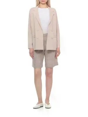D.exterior Double-breasted Crystal-embellished Jacket