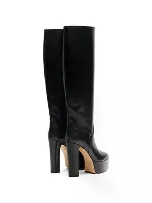 Casadei Knee-high Platform Block Heel Boots
