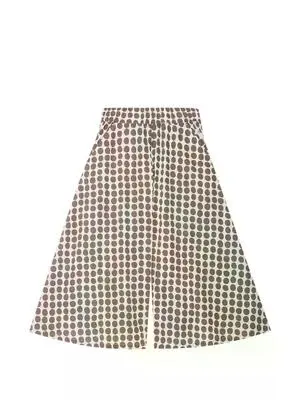 OTTOD'AME Polka-dot Wide-leg Trousers