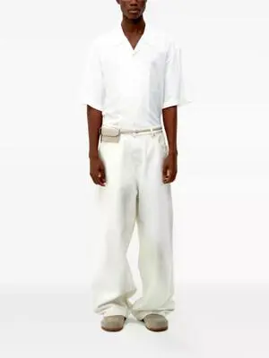 COOR Short-sleeve Buttoned Shirt - White