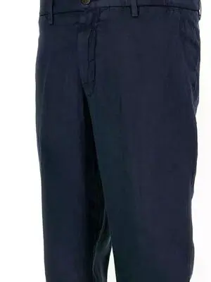 BRIGLIA 1949 Linen Trousers - Blue