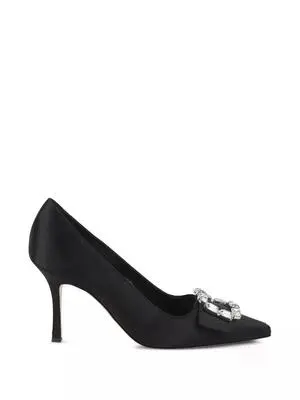 Manolo Blahnik Buckled Pumps