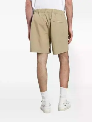 GRIFONI Elasticated Waistband Patch Pocket Shorts
