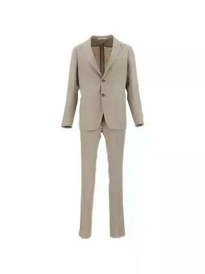 Tagliatore Montecarlo Linen Suit - Grey