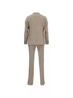 Tagliatore Montecarlo Linen Suit - Grey