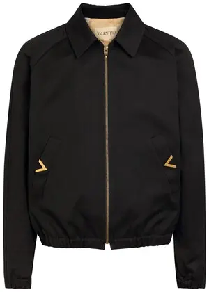Valentino Garavani Logo Jackets For Men
