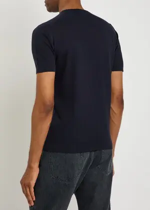 John Smedley Park Fine-knit Cotton T-shirt