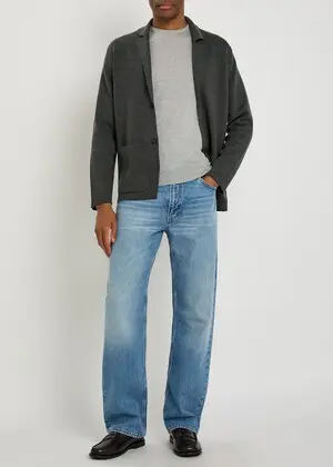 John Smedley Narah Merino Wool Cardigan - Charcoal
