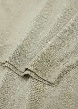 John Smedley Macloud Merino Wool Polo Shirt - Olive