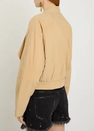Isabel Marant Étoile Tricia Layered-effect Woven Jacket - Camel
