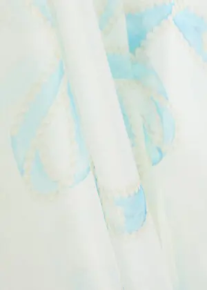 SKIMS Lace Silk Babydoll Dress