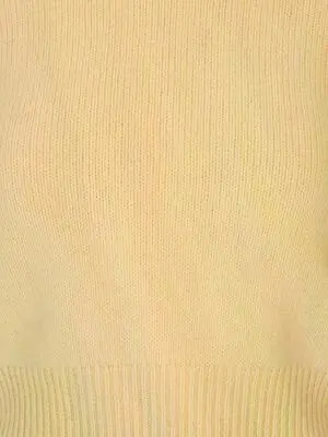 JIL SANDER Ribbed Knit Cropped Sweater