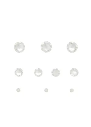 JENNIFER BEHR Kira Crystal-embellished Hair Magnets - Silver