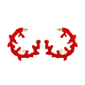 Gissa Bicalho Pearl Earrings