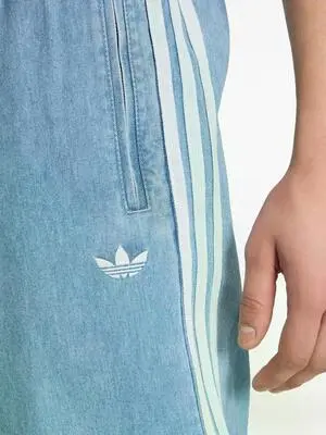 Adidas Logo-embroidered Side-stripe Track Pants
