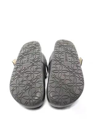 Loewe 2000s Anagram Slingback Sandals