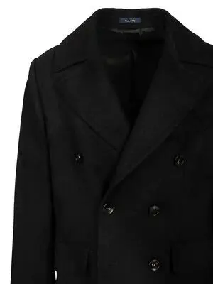 GUARINUCCI Guarinicci Double-breasted Wool Coat
