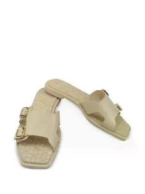 Santoni Buckle Slide Sandals