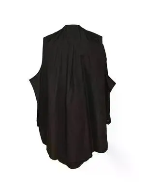 Comme Des Garçons Asymmetric Long-sleeved Dress