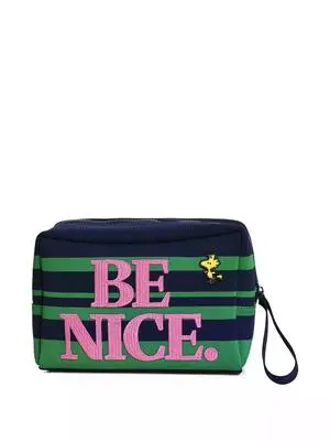 Essentiel Antwerp X Peanuts™ Striped Clutch Bag - Blue