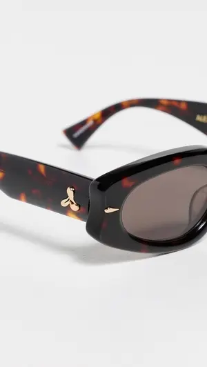 Le Specs X Alemais Lunar Sunglasses - Tortoiseshell