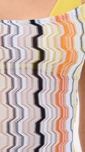 Missoni Short Cover Up Dress - Smsnp-multi