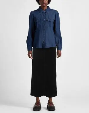 GANNI Maxi Skirt In Corduroy With Stretch