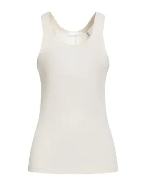 Helmut Lang Pima Cotton And Modal Jersey Tank Top - Cream