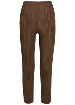 Issey Miyake Slim Leg Pants For Women