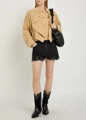 Isabel Marant Étoile Tricia Layered-effect Woven Jacket