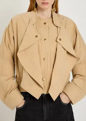 Isabel Marant Étoile Tricia Layered-effect Woven Jacket