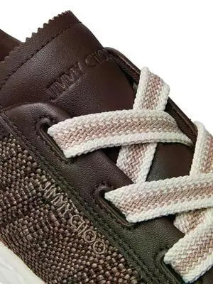 JIMMY CHOO Diamond Light Flex Sneakers - Brown