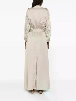 DUNESI Double-breasted Belted Dress