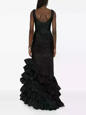 DUNESI Serafina Ruffled Gown