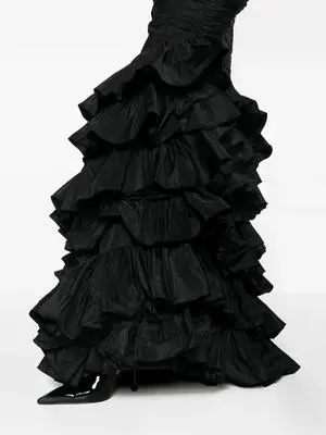 DUNESI Serafina Ruffled Gown