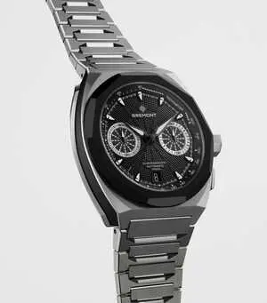 BREMONT Stainless Steel Chronograph Watch