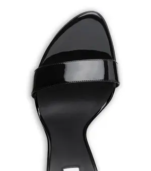 Alaïa Patent Leather Cone Sandals - Clear