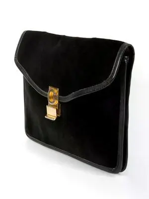 Celine 1970s C Logo Clutch Bag