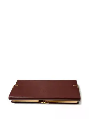 Cartier 1990s Must De Leather Wallet - Brown