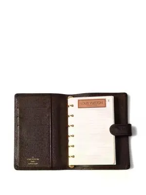 LOUIS VUITTON 2000s Leather Notebook Cover