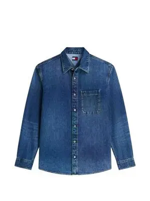 Tommy Hilfiger Logo-patch Denim Shirt