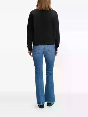 Hugo Logo-embroidered High Neck Sweatshirt