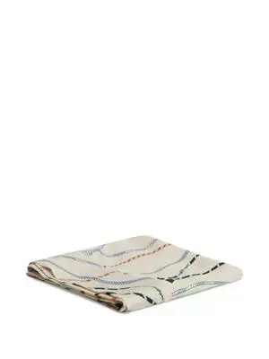 Tommy Hilfiger Rope-print Scarf - Neutrals