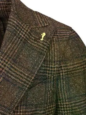 GUARINUCCI Prince Of Wales Check Blazer