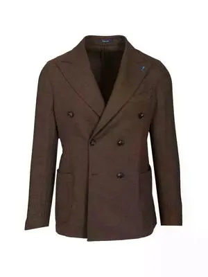 GUARINUCCI Double-breasted Patch-pocket Blazer