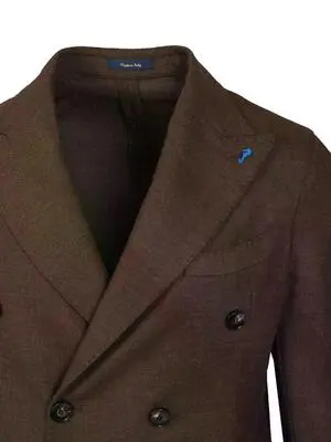 GUARINUCCI Double-breasted Patch-pocket Blazer