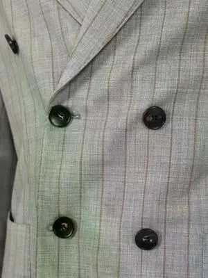 GUARINUCCI Pinstripe Double-breasted Suit