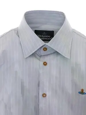VIVIENNE WESTWOOD Ghost Striped Shirt - Blue