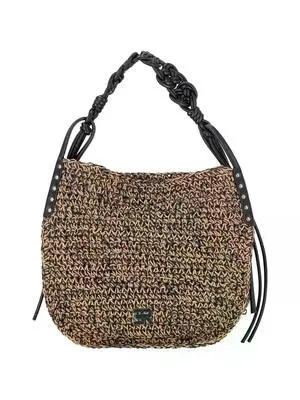 Ermanno Scervino Woven Shoulder Bag
