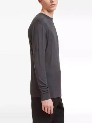 AIEZEN Crew Neck Fine-weave Sweater
